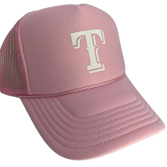 OTTO | Accessories | New Vintage Style Texas Rangers Pink Trucker Hat ...